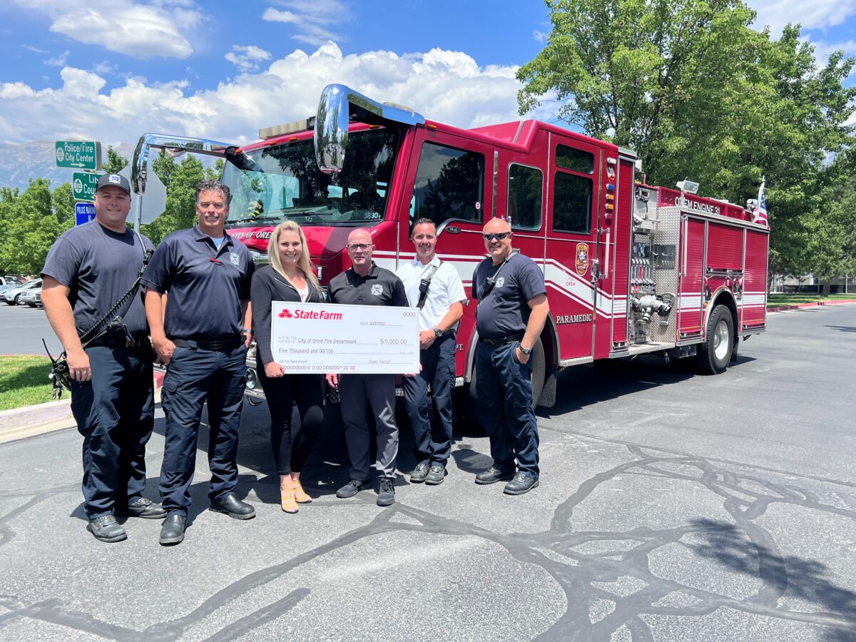 Orem Fire Department receives $5,000 grant for resuscitation training ...
